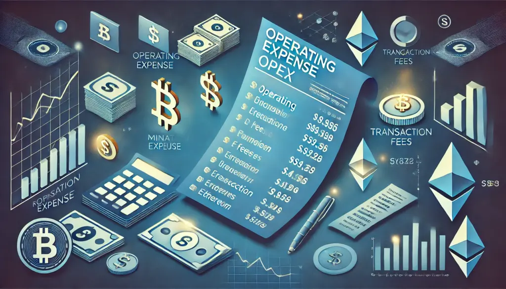 What is the OpEx or Operating Expense in Crypto? - Argoox
